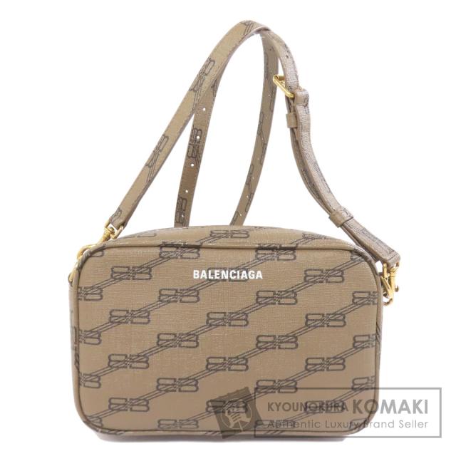 バレンシアガ BALENCIAGA 702701  ロゴ  ショルダーバッグ PVC レディース  中古