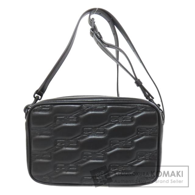 バレンシアガ BALENCIAGA 702701  BBモノグラム  ショルダーバッグ レザー レディース  中古