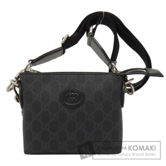 グッチ GUCCI 723306  GGスプリーム  ショルダーバッグ PVC レディース  中古