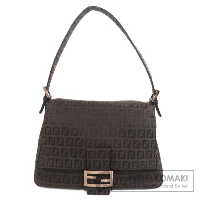 フェンディ FENDI  ズッカ柄  ハンドバッグ キャンバス レディース  中古