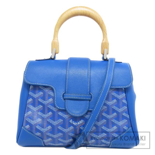 ゴヤール GOYARD  サイゴン ミニ 2WAY  ハンドバッグ コーティングキャンバス レディース  中古
