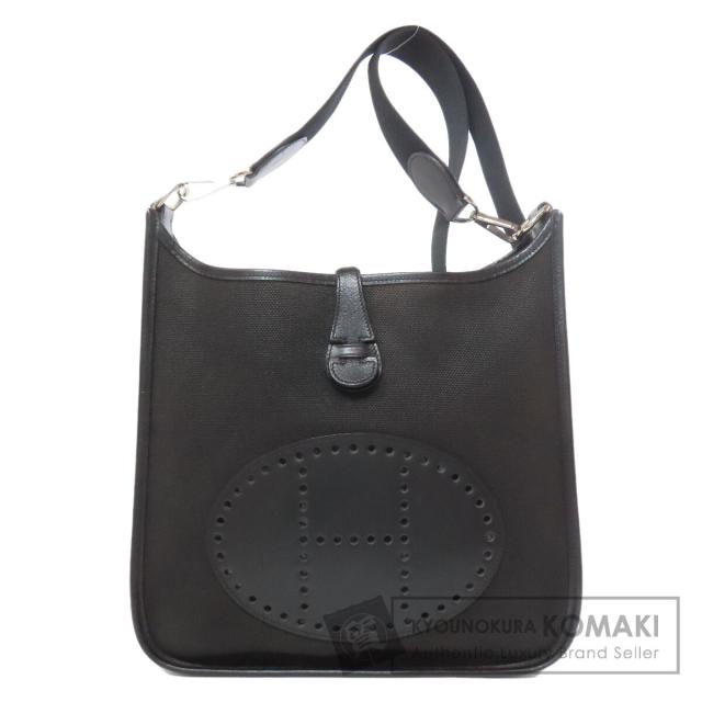 エルメス HERMES  エブリン1 PM シルバー金具  ショルダーバッグ トワル レディース  中古