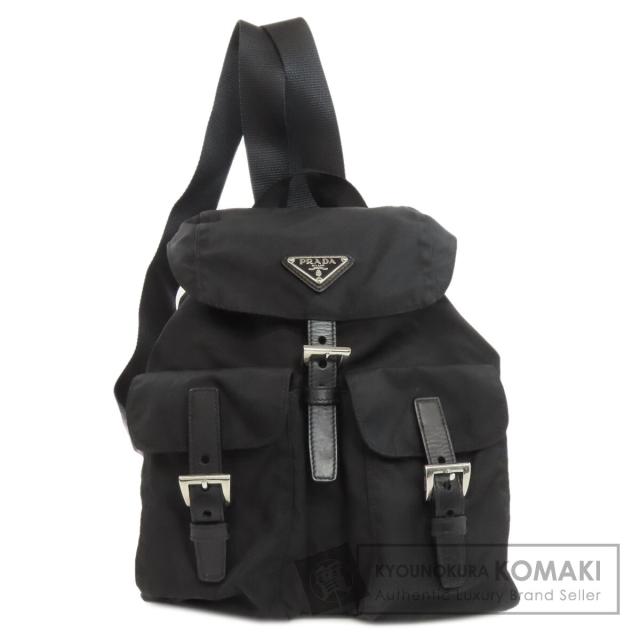 プラダ PRADA  ロゴ金具  リュック・デイパック ナイロン素材 レディース  中古