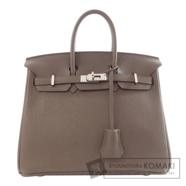 エルメス HERMES  バーキン25 シルバー金具  ハンドバッグ トゴ レディース  中古