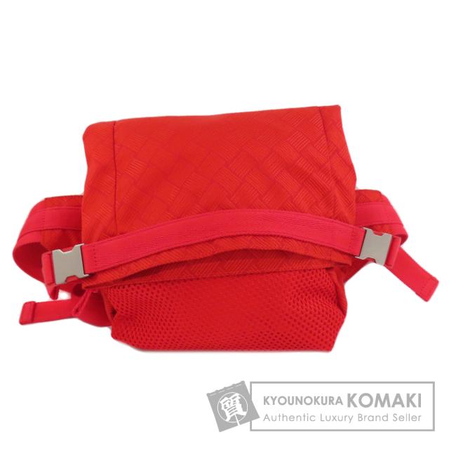 ボッテガヴェネタ BOTTEGA VENETA  イントレチャート柄  ボディバッグ ナイロン素材 中古