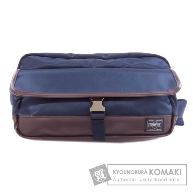 ポーター PORTER  ロゴ  ボディバッグ ナイロン素材 レディース  中古