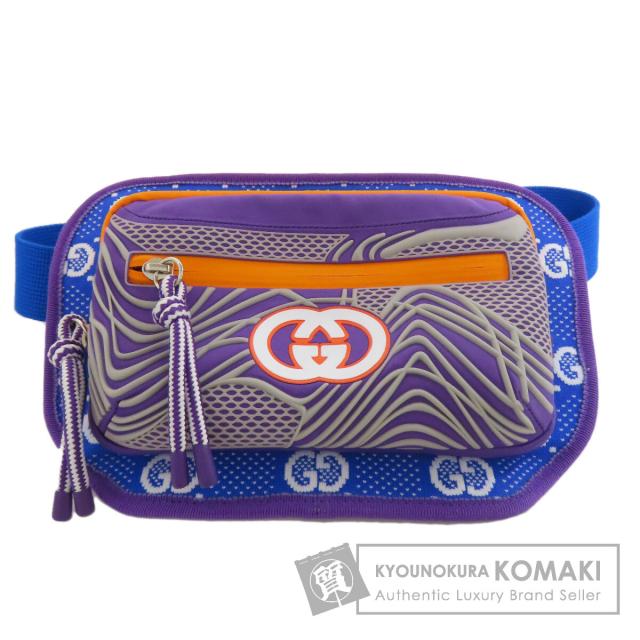 グッチ GUCCI 752102  GGナイロン ベルトバッグ  ボディバッグ ナイロン素材 レディース  中古