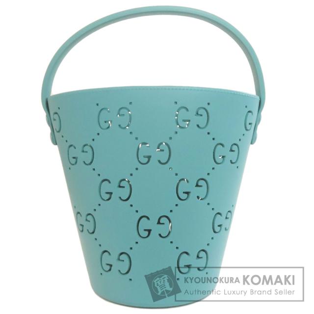 グッチ GUCCI 723051  チルドレンズ GG カットアウト  トートバッグ ラバー レディース  中古