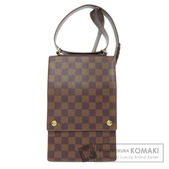 ルイヴィトン LOUIS VUITTON N45271  ポートベローPM  ショルダーバッグ ダミエキャンバス 中古