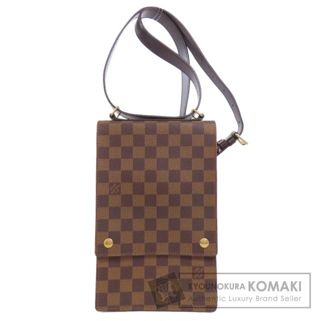 ルイヴィトン LOUIS VUITTON N45271  ポートベローPM  ショルダーバッグ ダミエキャンバス 中古