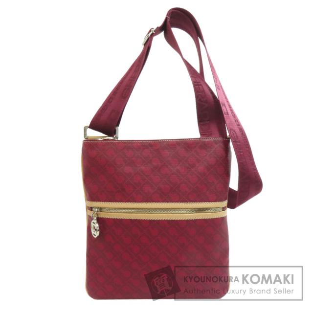 ゲラルディーニ GHERARDINI  ロゴ  ショルダーバッグ PVC レディース  中古