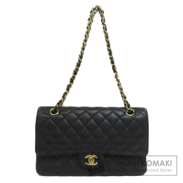 シャネル CHANEL  チェーンショルダー マトラッセ ゴールド金具  ショルダーバッグ 中古