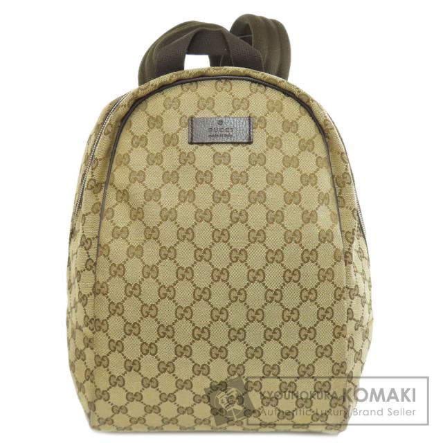 グッチ GUCCI 449906  アウトレット GG  リュック・デイパック キャンバス レディース  中古