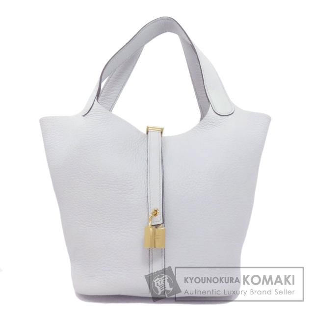 エルメス HERMES  ピコタンロックMM ゴールド金具  ハンドバッグ トリヨン レディース  中古