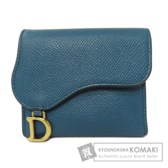 クリスチャンディオール CHRISTIAN DIOR  サドル ロータスウォレット  中古