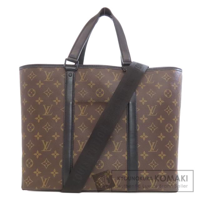ルイヴィトン LOUIS VUITTON M45734  ウィークエンド・トート・PM モノグラム・マカサー  中古