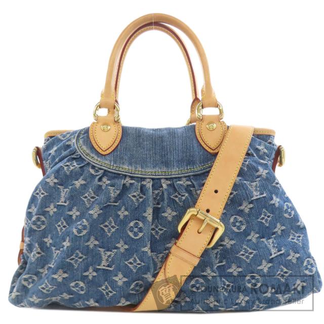 ルイヴィトン LOUIS VUITTON M95349  ネオカヴィMM  ハンドバッグ デニム レディース  中古