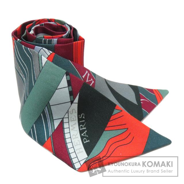 エルメス HERMES  ツイリー  スカーフ シルク レディース  中古