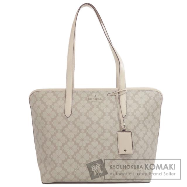 ケイトスペード kate spade  スペードフラワー  トートバッグ PVC レディース  中古