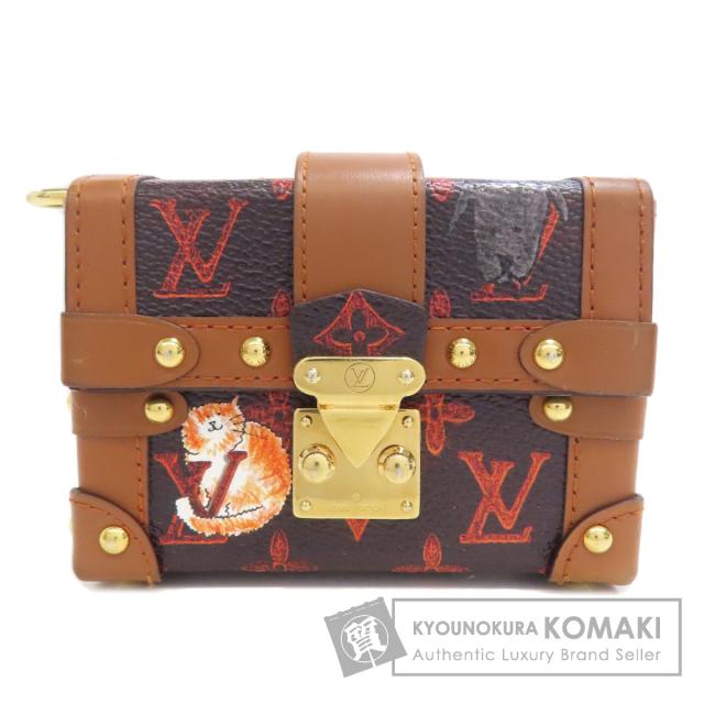 ルイヴィトン LOUIS VUITTON M63892  エッセンシャル トランク キャットグラム  中古