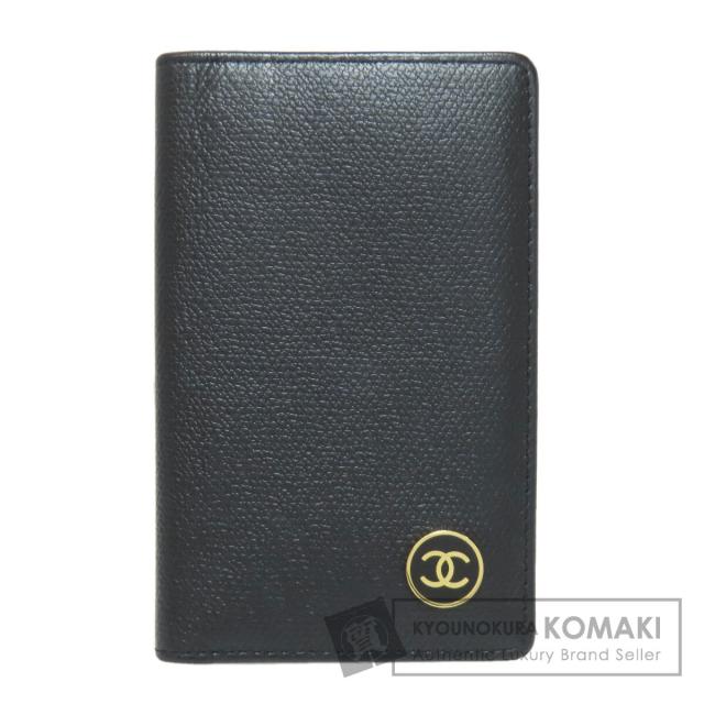 シャネル CHANEL  ココボタン  カードケース カーフ レディース  中古