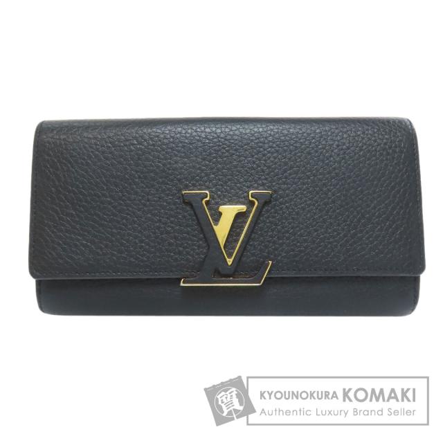 ルイヴィトン LOUIS VUITTON M61248  ポルトフォイユ・カプシーヌ  長財布（小銭入れあり） 中古