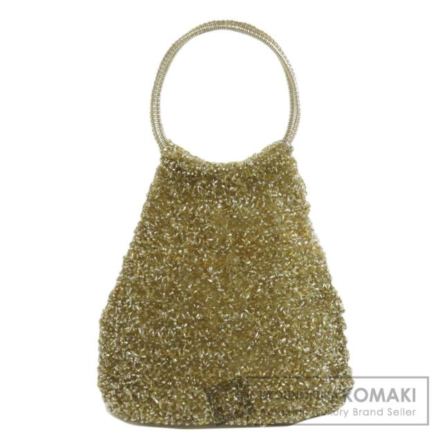 アンテプリマ ANTEPRIMA  ワイヤーバッグ ビーズ  ハンドバッグ PVC レディース  中古