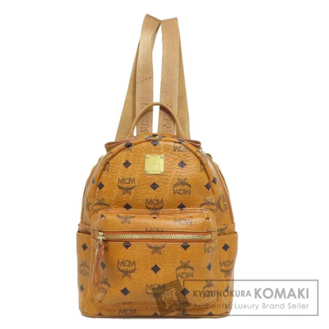 エムシーエム MCM  スタッズ  リュック・デイパック PVC レディース  中古