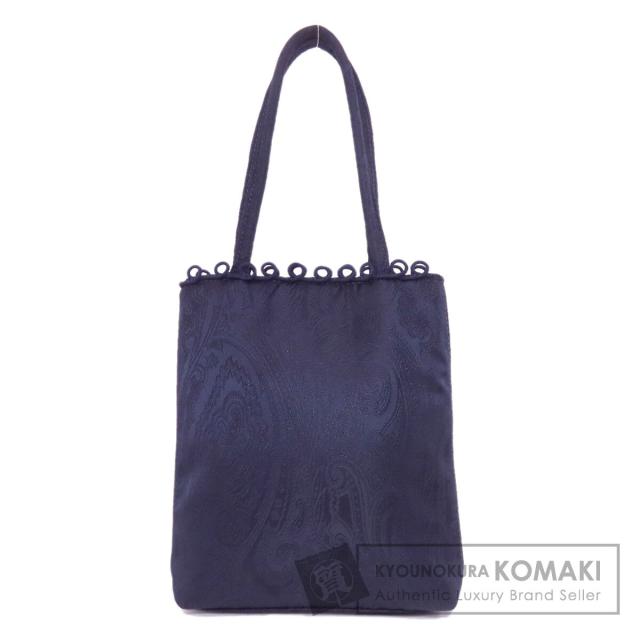 エトロ ETRO  ペイズリー柄  ハンドバッグ ナイロン素材 レディース  中古