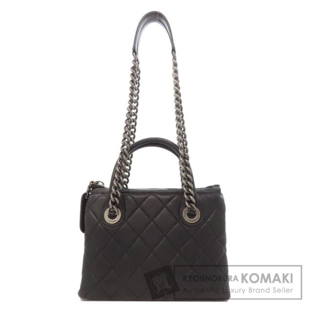 シャネル CHANEL  マトラッセ シルバー金具 2WAY  ハンドバッグ カーフ レディース  中古