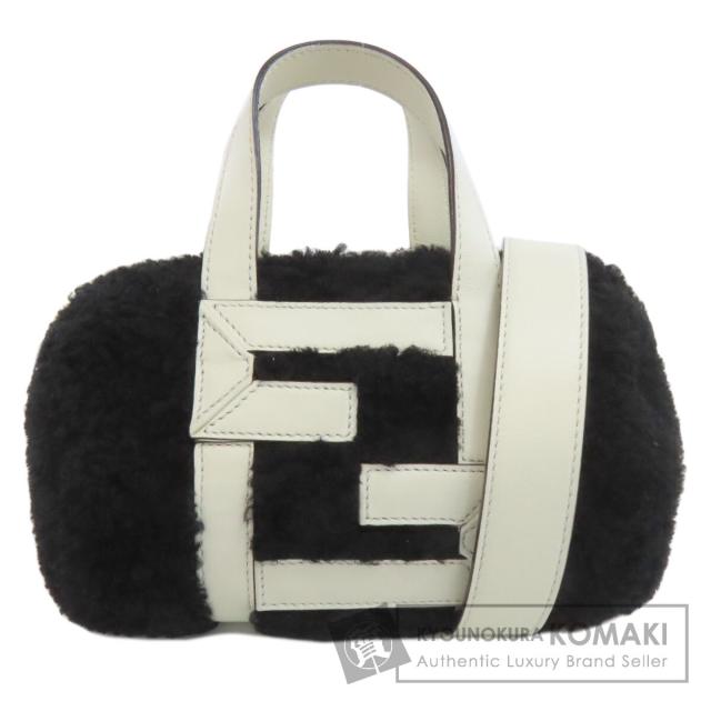 フェンディ FENDI  2WAY  ハンドバッグ ムートン レディース  中古