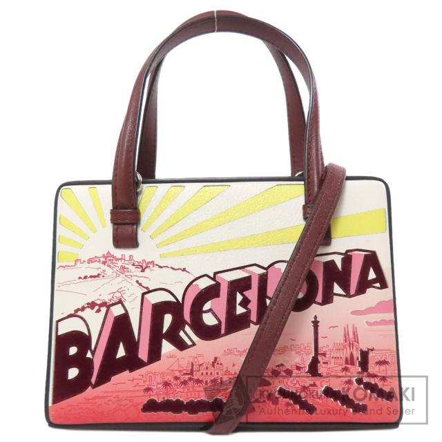 ロエベ LOEWE  ポスタルシティ 2WAY  ハンドバッグ カーフ レディース  中古