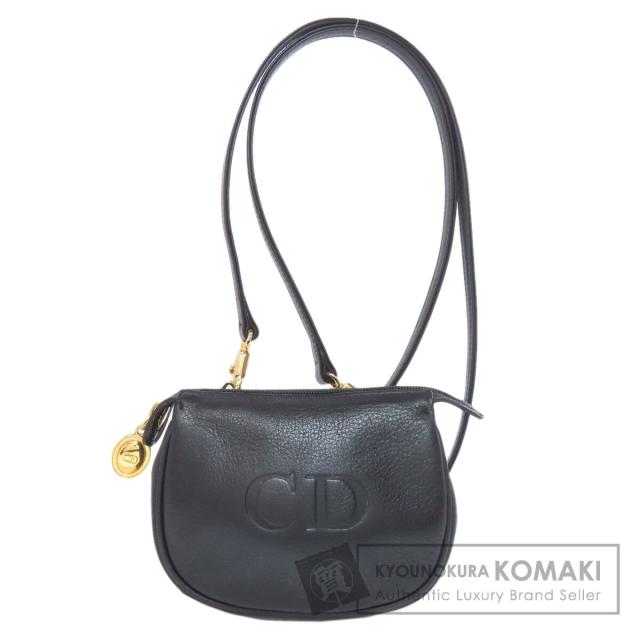 クリスチャンディオール CHRISTIAN DIOR  ショルダーポーチ  ショルダーバッグ カーフ 中古