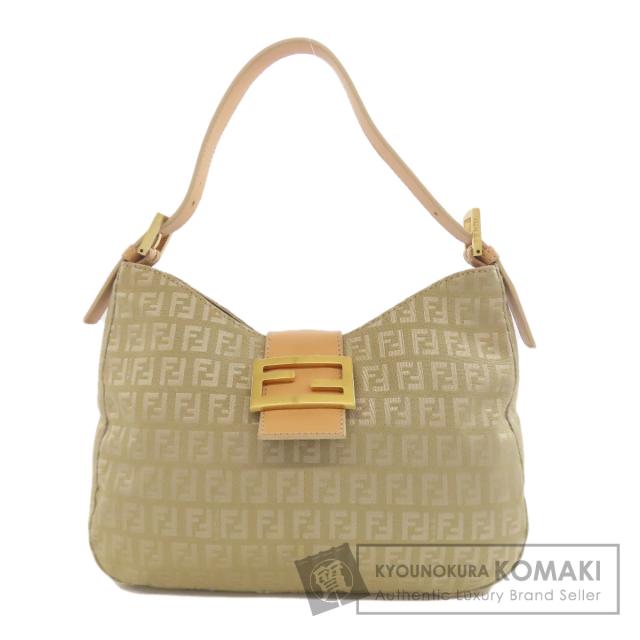 フェンディ FENDI  ズッカ柄   ハンドバッグ キャンバス レディース  中古