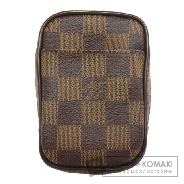 ルイヴィトン LOUIS VUITTON N61738  エテュイ オカピPM  アクセサリーポーチ ダミエキャンバス 中古