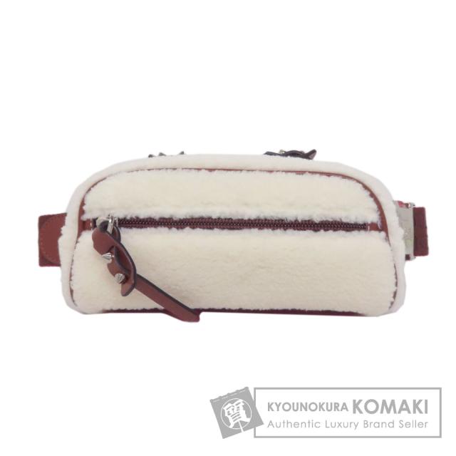 クリスチャンルブタン Christian Louboutin  ブラスター  ボディバッグ ボア レディース  中古