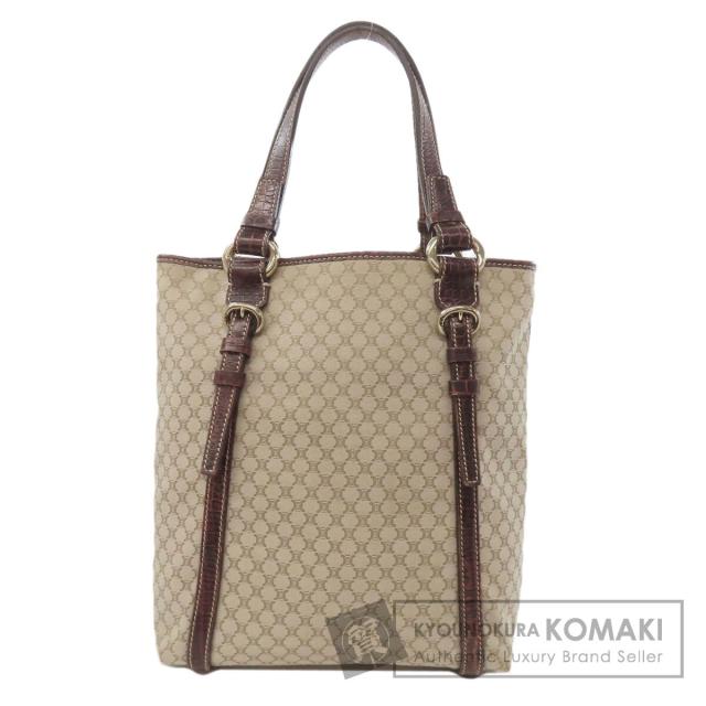 セリーヌ CELINE  マカダム  トートバッグ キャンバス レディース  中古