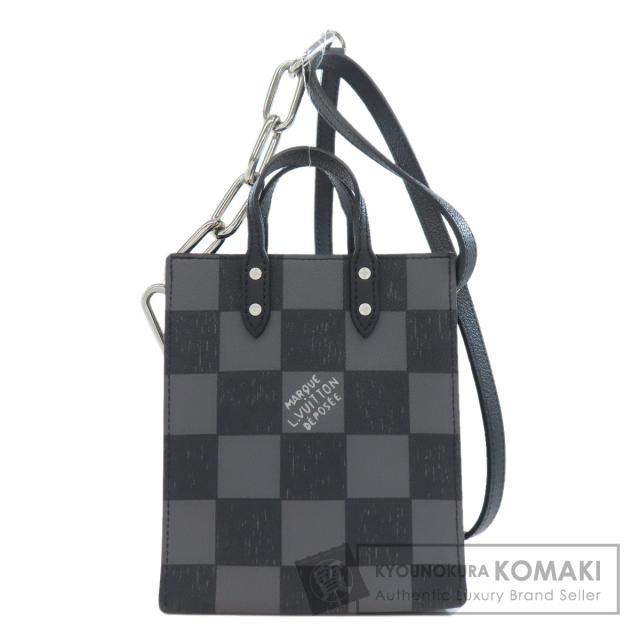 ルイヴィトン LOUIS VUITTON N60479  ダミエ チェッカーボード サックプラXS  ハンドバッグ 中古
