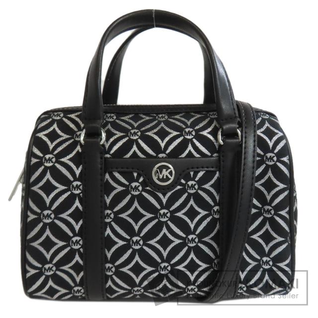 マイケルコース Michael Kors  トラベル ジャガード 2WAY  ハンドバッグ キャンバス レディース 中古