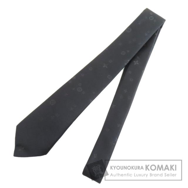 ルイヴィトン LOUIS VUITTON M79089  ネクタイ・LV スターリーナイト 7CM  ネクタイ シルク メンズ 中古