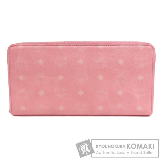 エム・シー・エム MCM  ロゴ  長財布（小銭入れあり） PVC レディース  中古