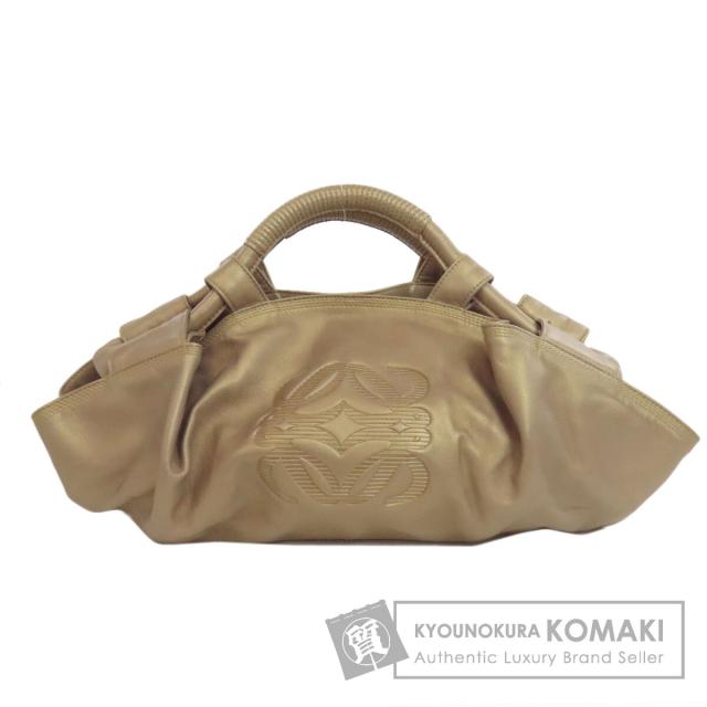 ロエベ LOEWE  ナッパアイレ  ハンドバッグ ラムスキン レディース  中古