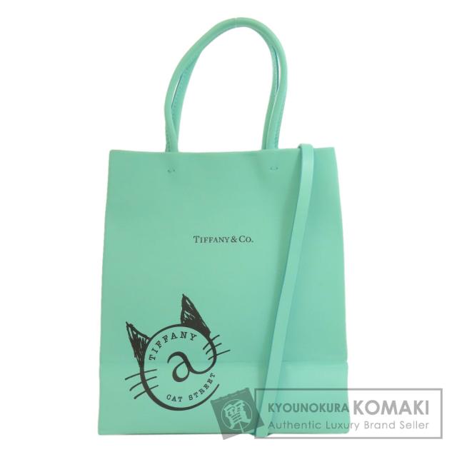 ティファニー TIFFANY&Co.  キャットストリート 2WAY  ハンドバッグ カーフ レディース  中古