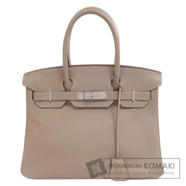 エルメス HERMES  バーキン30 シルバー金具  ハンドバッグ トリヨン レディース  中古