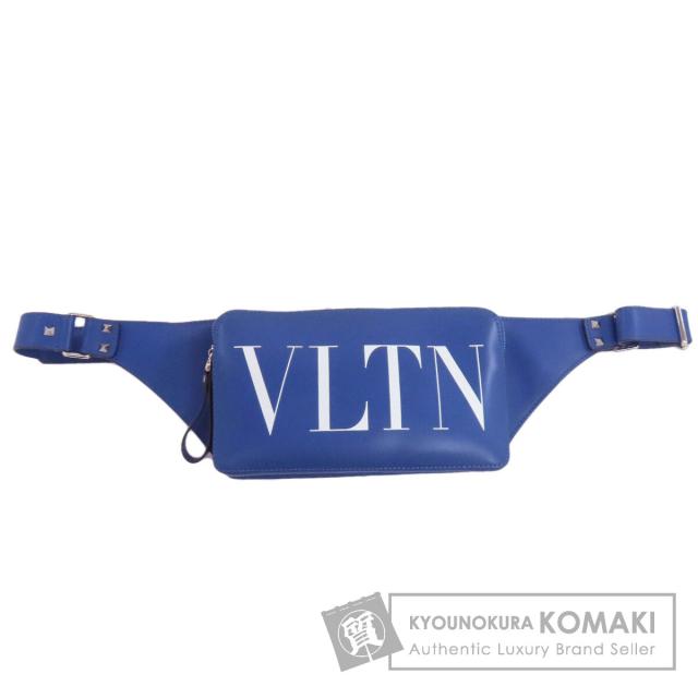 バレンティノ VALENTINO  ロゴ  ボディバッグ レザー レディース  中古