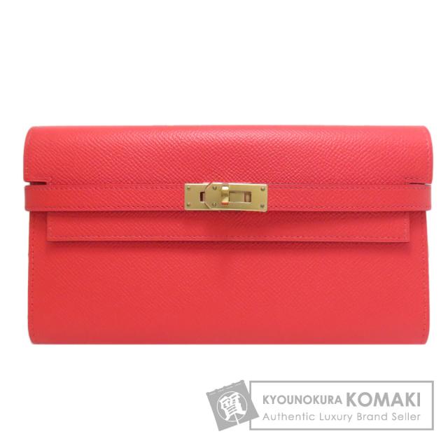 エルメス HERMES  ケリーウォレット ジャイプール ゴールド金具  長財布（小銭入れあり） 中古