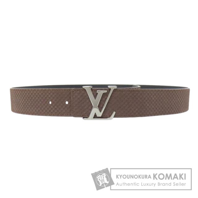 ルイヴィトン LOUIS VUITTON M6876  サンチュール イニシアル  ベルト レザー メンズ  中古