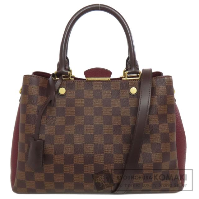 ルイヴィトン LOUIS VUITTON N41675  ブリタニー  ハンドバッグ ダミエキャンバス レディース  中古