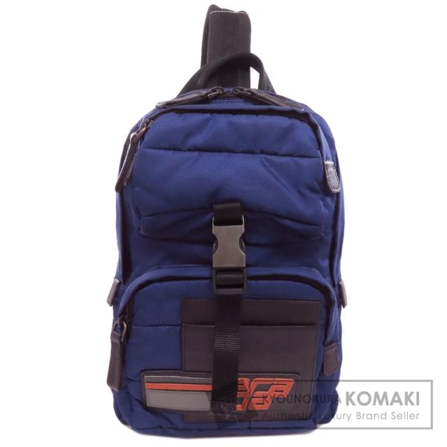 プラダ PRADA  ロゴ金具  ボディバッグ ナイロン素材 レディース  中古