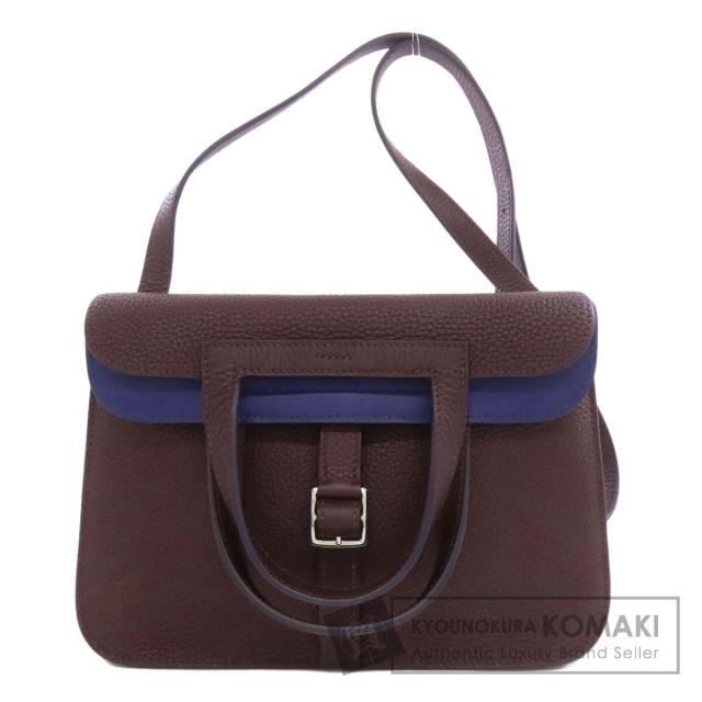 エルメス HERMES  アルザンミニ シルバー金具  ショルダーバッグ トリヨン レディース  中古